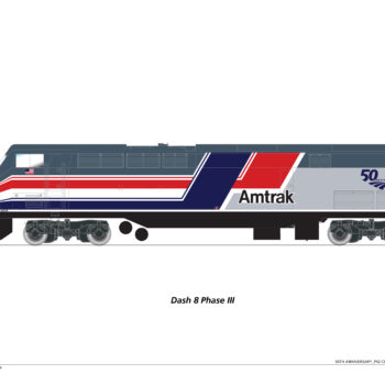 50th Anniversary Commemorative Painted Locomotives - Amtrak Media