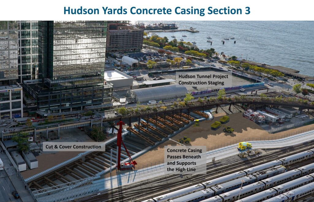 Hudson Yards Concrete Casing Rendering - Amtrak Media
